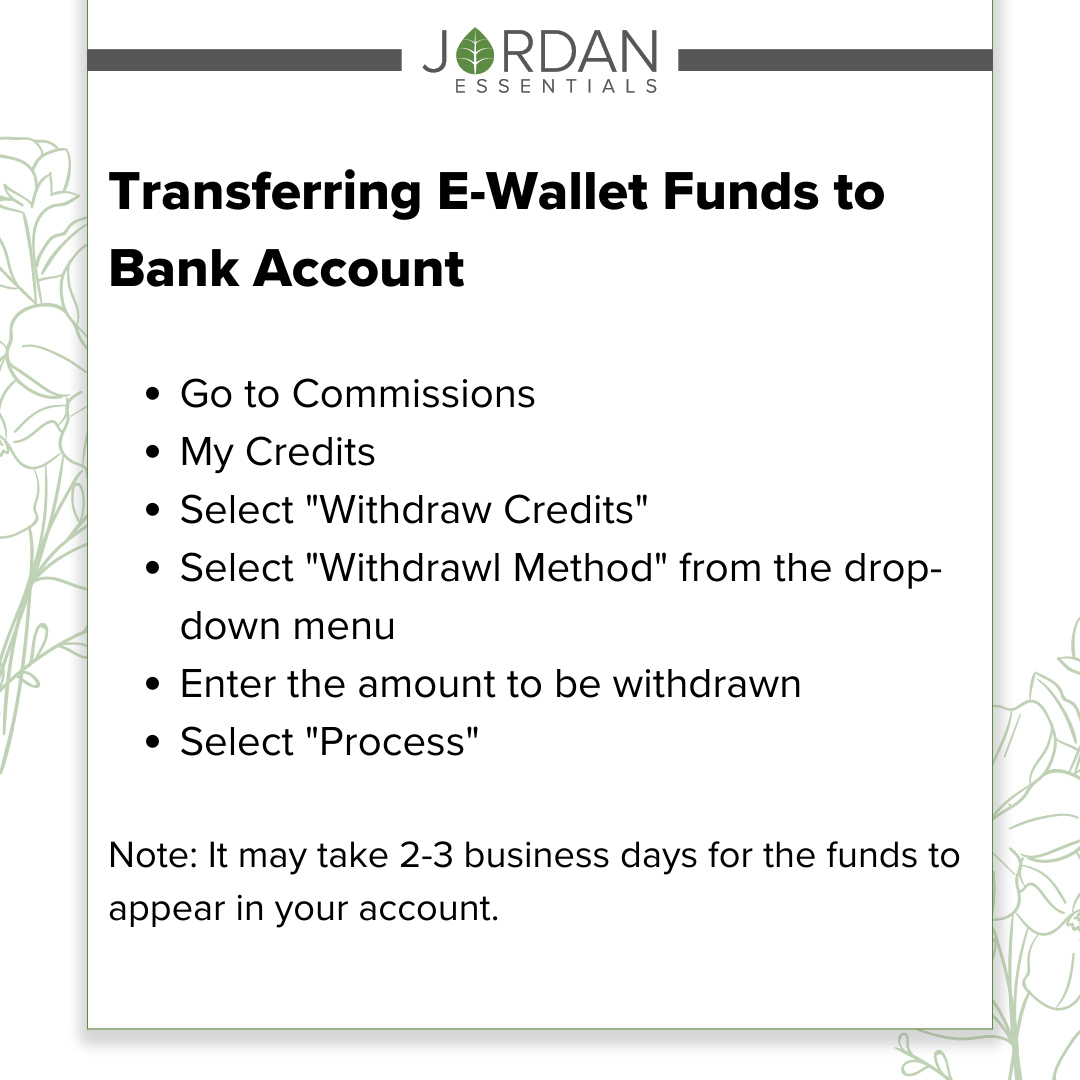 Setting Up Bank Account Info & Transfering Funds to Your Bank Account ...