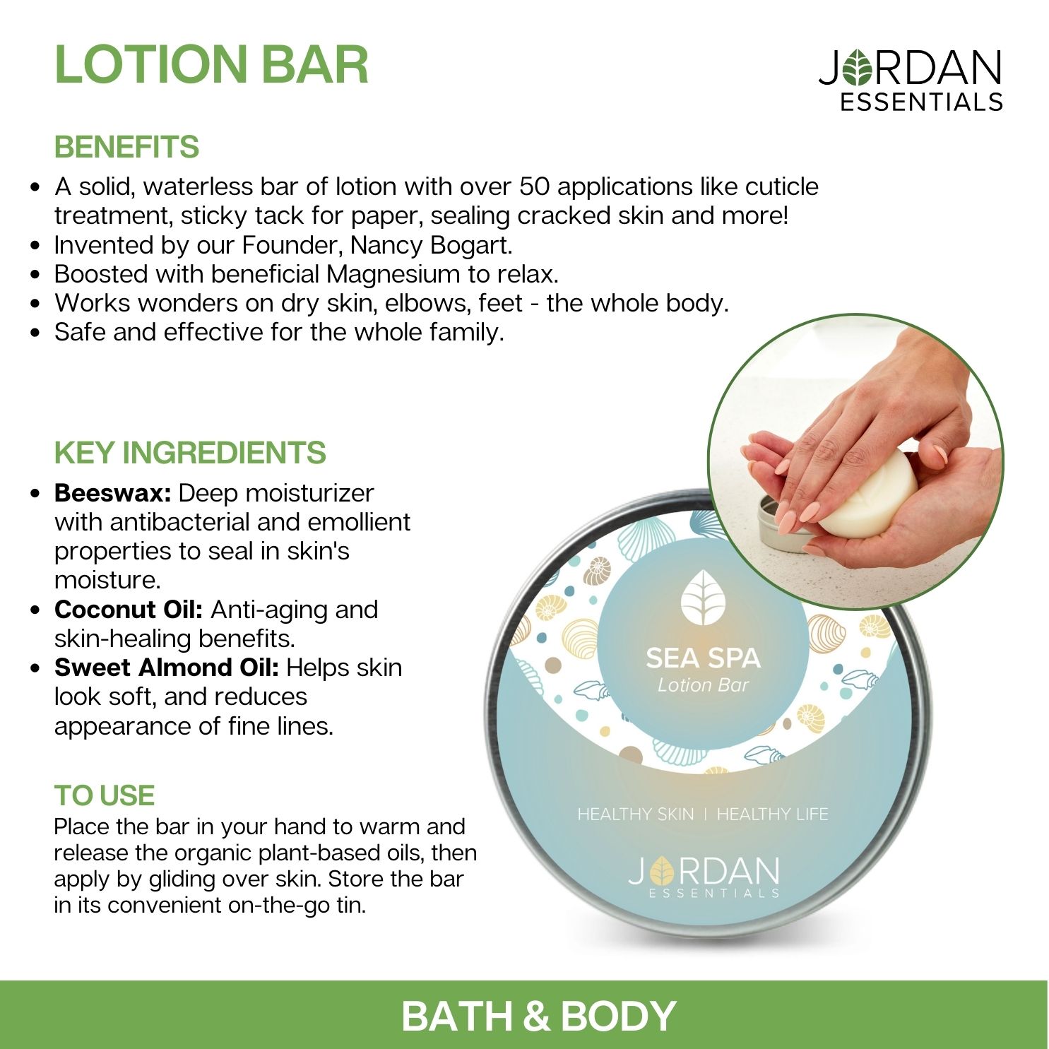 Lotion Bars – JE Library