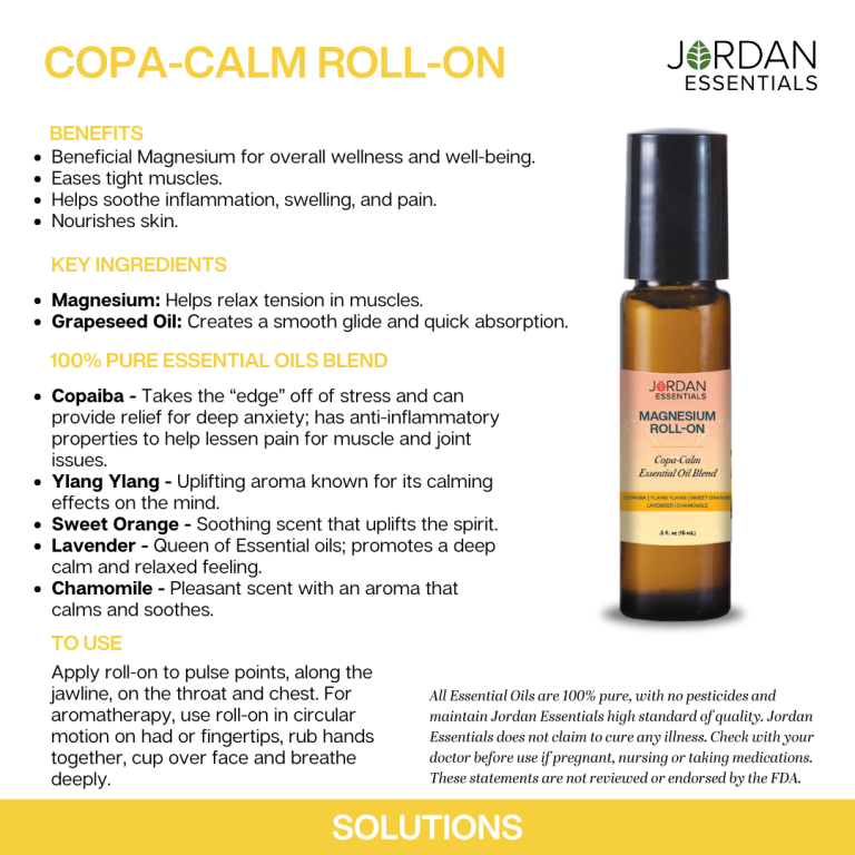 Copa Calm Products – JE Library